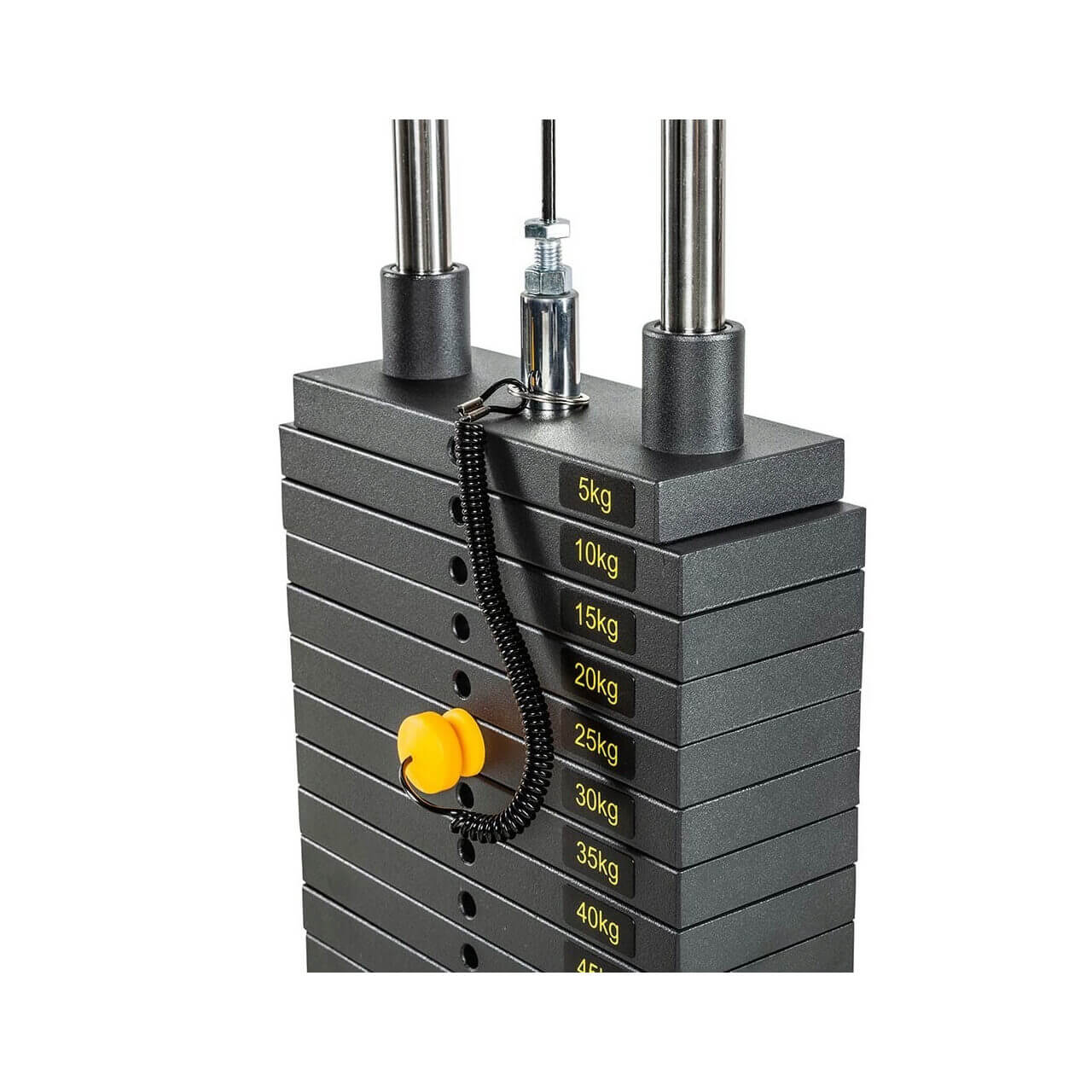 Aparat fitness ATX® helcometru cu stiva greutati 115 kg - Efit Solution