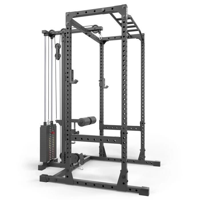Statie completa ATX® Power Rack 510 cu helcometru, 100 kg stiva de ...