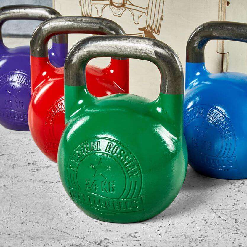 Original Russian Kettlebells pentru competitie, 8 - 32 kg, material din ...