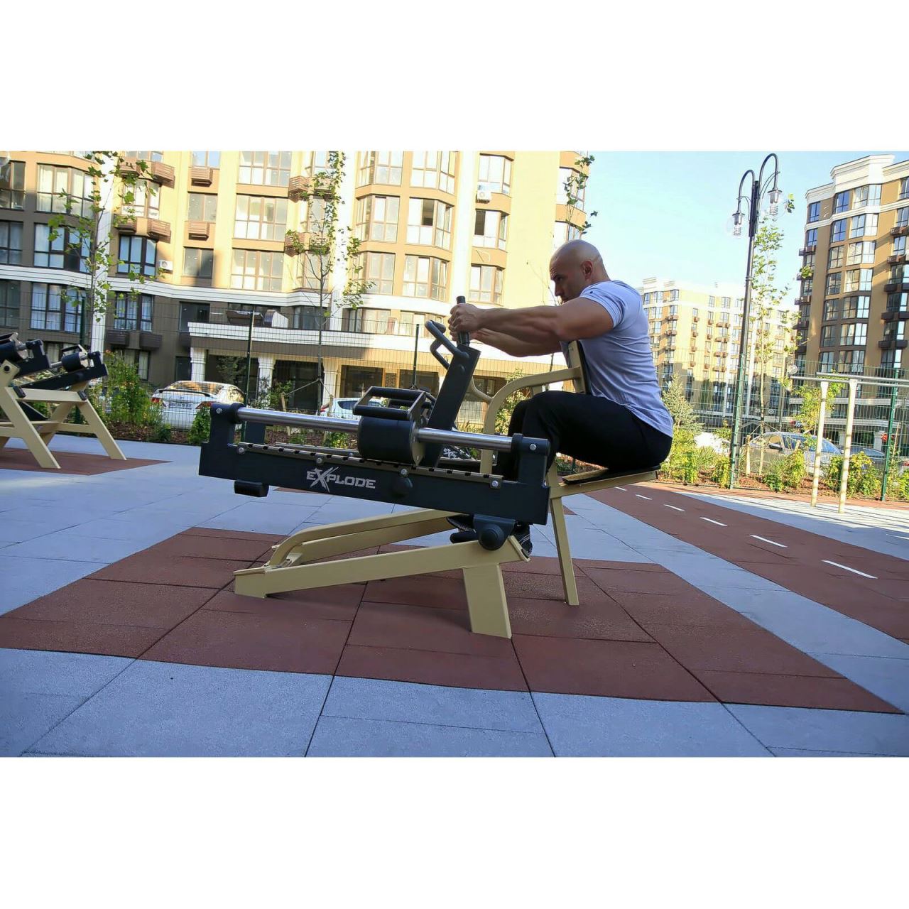 Aparat fitness outdoor Explode pentru ramat - Efit Solution