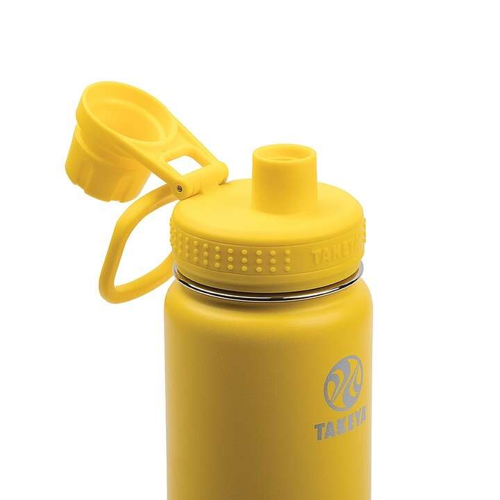 Bidon izolant termos Takeya® Actives, 530 ml, galben solar ...