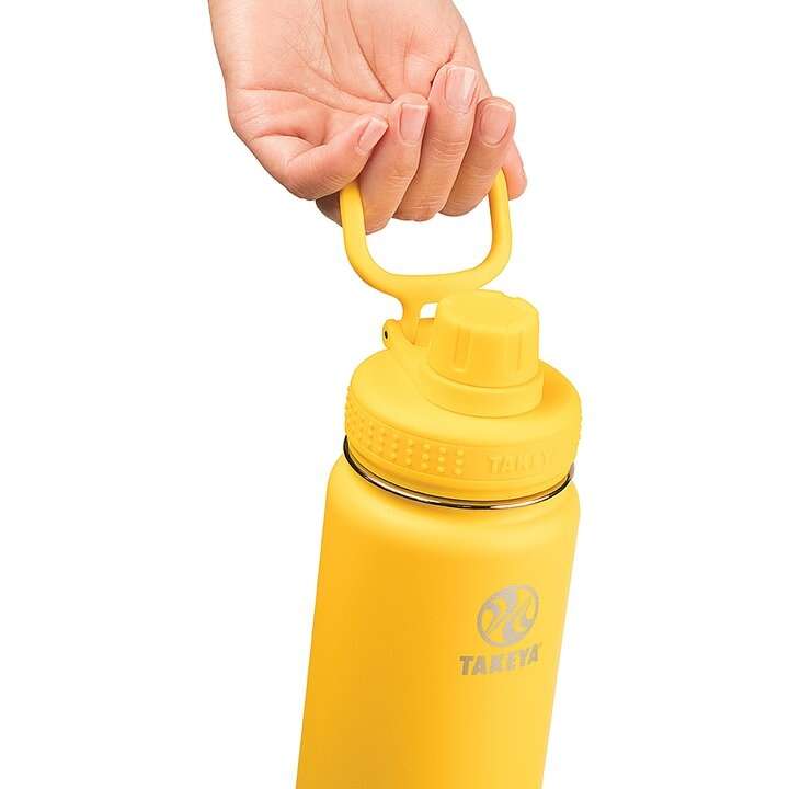 Bidon izolant termos Takeya® Actives, 530 ml, galben solar ...