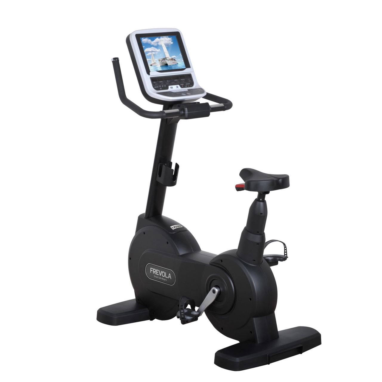 Bicicletă fitness verticală Touch Screen 12.1” - Efit Solution