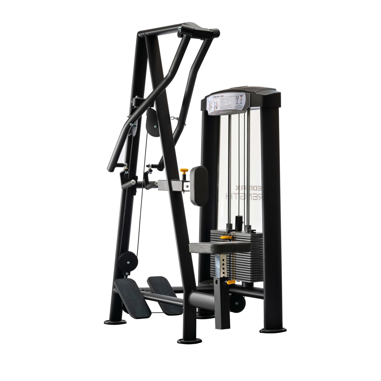 Aparat fitness pentru ramat cu stiva de greutate 105 kg - Efit Solution